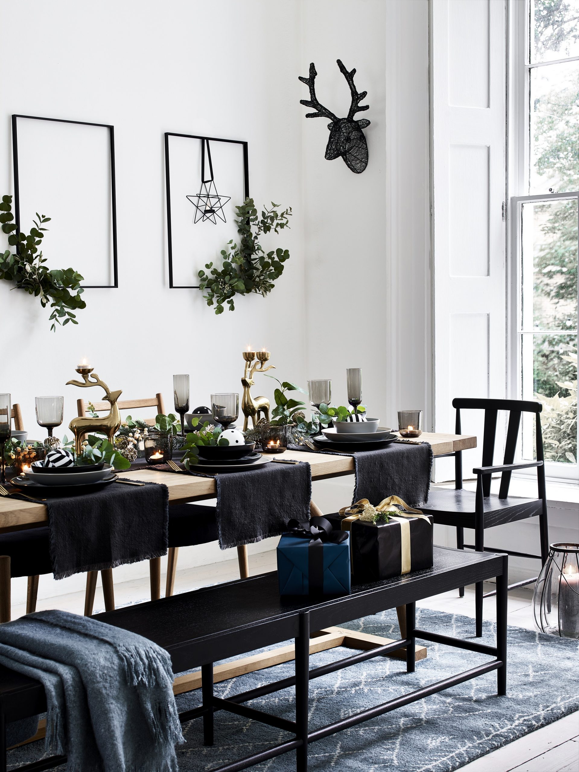 CHRISTMAS TABLE DECORATION: 15 BEAUTIFUL FESTIVE IDEAS - INTERIORISTA